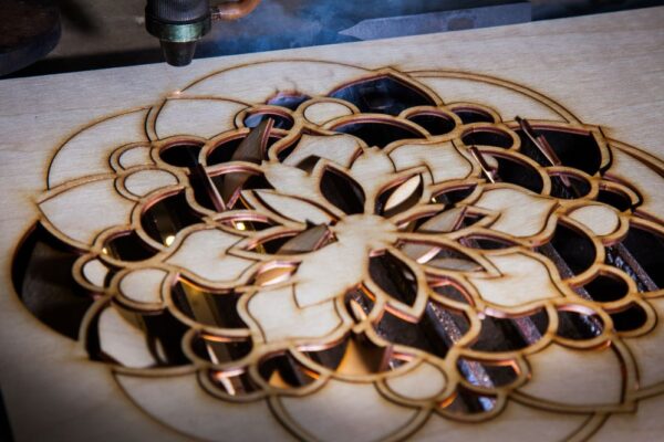 Laser cutting PTFE (teflon) - El.En. Laser